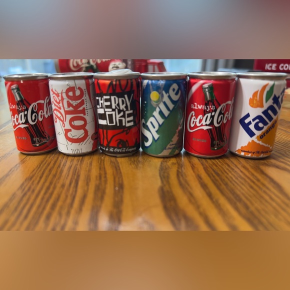 Other | Mini Soda Can Collection 6 Cans | Poshmark